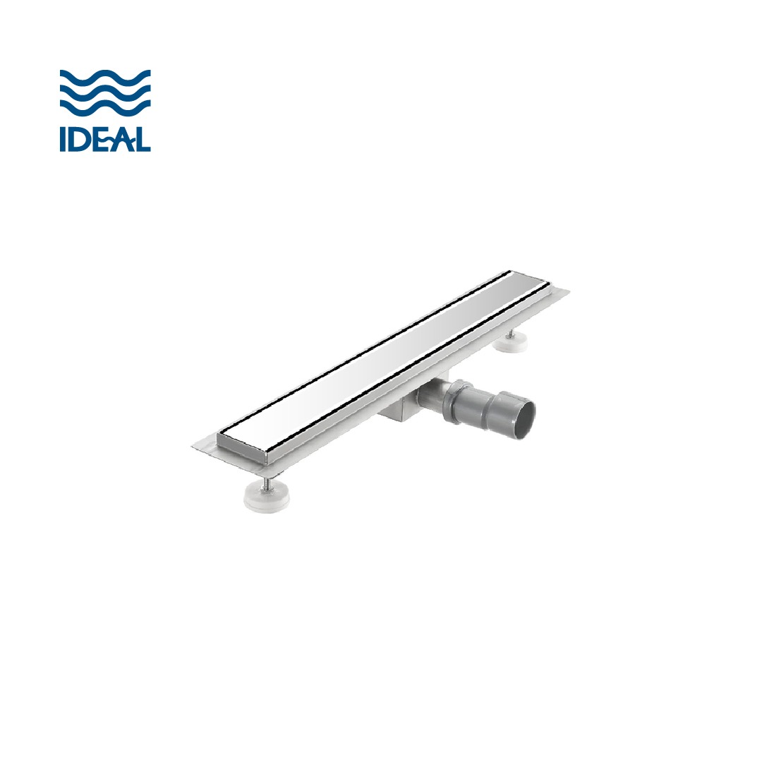 Desague Lineal Pleno de Acero 70 cm - Ideal - Madersa